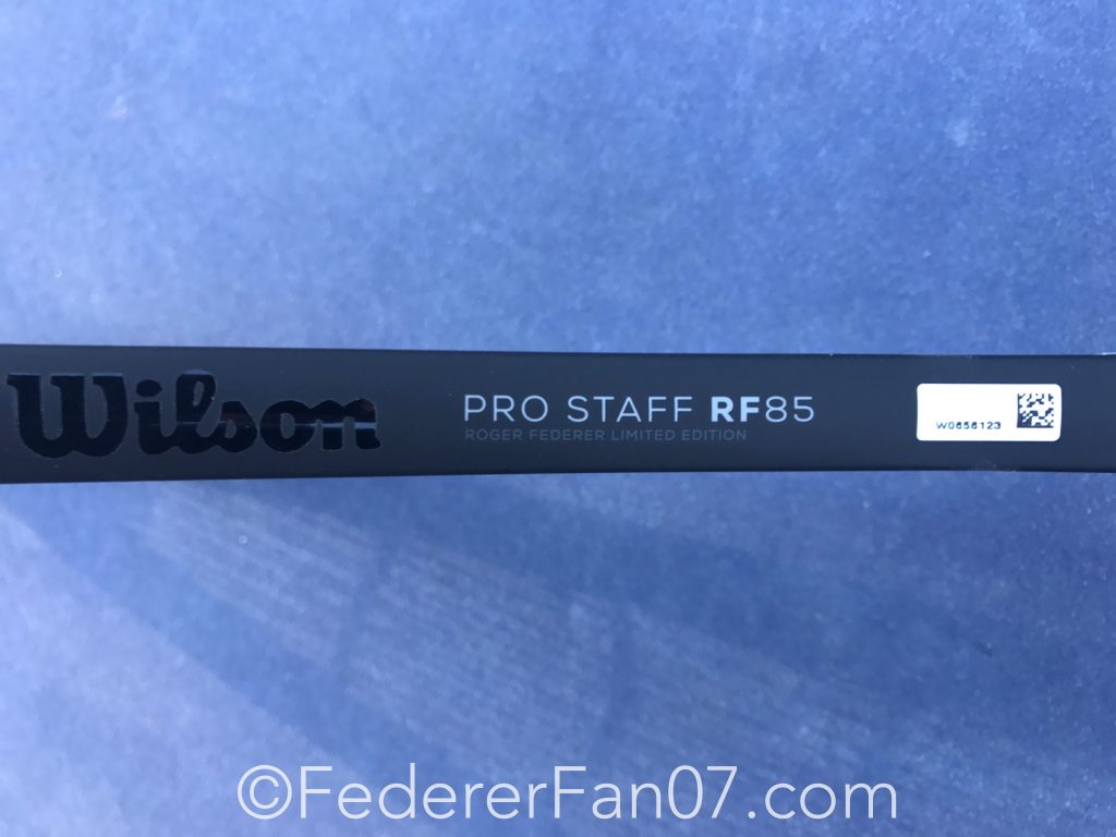 Wilson Pro Staff RF85 Limited Edition Review – FedFan